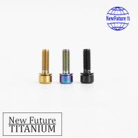 China M6 M8 Titanium Nut Bolt GR2 Titanium Bolts For Dirt Bikes DIN Chemical for sale