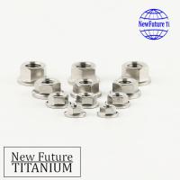 China CNC Titanium Nut Bolt M7 Manifold Bolts With Polishing Surface for sale