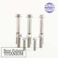 China 6al4V Titanium Header Gr5 Titanium Motorcycle Bolts 50mm-6000mm Length for sale