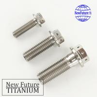 China 6al4V Titanium Header Gr5 Titanium Motorcycle Bolts 50mm-6000mm Length for sale