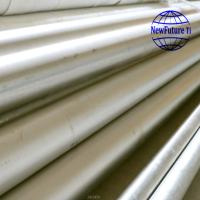 China ASME SB338 Titanium Alloy Tube Length 500-12000mm 4 Inch Titanium Pipe for sale