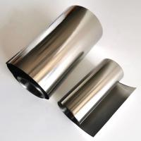 China Bright Surface 0.03mm Titanium Foil Roll Gr5 OEM Nitinol Foil for sale