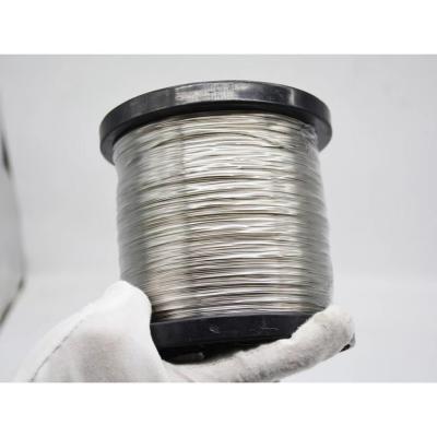 China Corrosion Resistance 3000mm Titanium Coil Wire GR1 14 Gauge Titanium Wire for sale