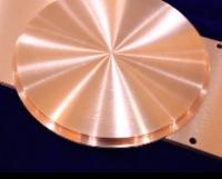China Gr2 Titanium Sputtering Target 250Mm Round Silver Sputtering Target for sale