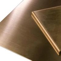 China Golden Decorative Copper Sheets C2600 C2680 For Home Decoration 99.9% Pure Copper for sale