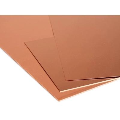 China High Purity Red Copper Sheet 4'X8' 99.9% Pure Copper Sheet 1mm Custom Sizes for sale