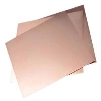 China High Purity Red Copper Sheet 4'X8' 99.9% Pure Copper Sheet 1mm Custom Sizes for sale