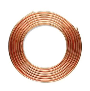 China B75 ASTM Soft Copper Coil For Annealing Seamless Copper Pipe High Purity For Refrigeration for sale