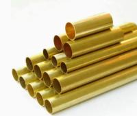 China 0.6mm To 1mm Threaded Thin Wall Brass Tube Custom For Decoration Machining for sale