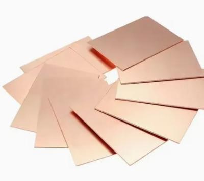 China 99.9% Pure Red Copper Sheet Electrical Industry C12200 2mm Thickness for sale