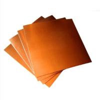China 1.5mm C28000 C27200 C26200 Decorative Copper Sheets Hot Rolled for sale