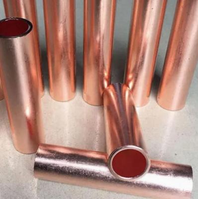 China ASTM Red Seamless T2 1 4 Copper Tubing  For Air Conditioner Heat Pipe Fittings for sale