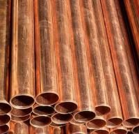 China ASTM Red Seamless T2 1 4 Copper Tubing  For Air Conditioner Heat Pipe Fittings for sale