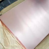 China C1100 C18200 Copper Cathode Plate C70600 T2 C11000 C1221 Thick Copper Sheet for sale