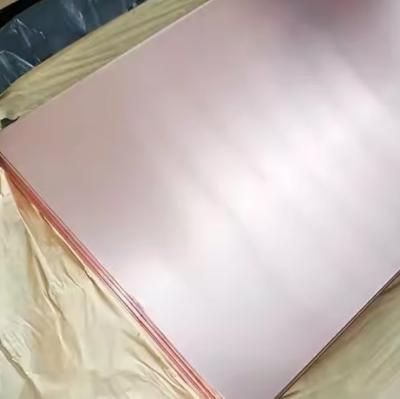 China C1100 C18200 Copper Cathode Plate C70600 T2 C11000 C1221 Thick Copper Sheet for sale