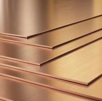 China Brushing Solar Reflective Film Bending Cutting Brass Non Alloy Copper Sheet for sale