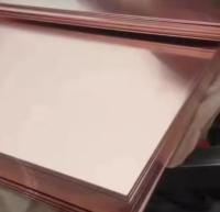 China Brushing Solar Reflective Film Bending Cutting Brass Non Alloy Copper Sheet for sale