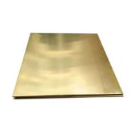 China H62 H65 H80 H90 Copper Brass Sheet For Construction Decoration Industrial for sale