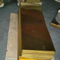 China Bright Yellow Brass Decorative Copper Sheets Brushed Polished Industrial for sale