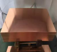 China 1000 X 2000mm Decorative Copper Sheets Red Rectangular T2 High Corrosion Resistance for sale