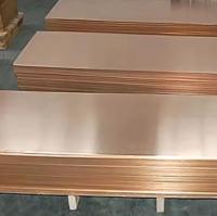China C12200 0.1mm-50mm Pure Red Flat Copper Sheets For Industry Decoration for sale