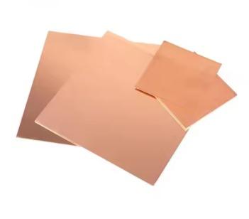 China 20×20'' Premium Red Copper Sheet For Decoration Industry for sale