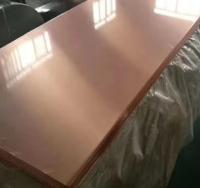 China 20×20'' Premium Red Copper Sheet For Decoration Industry for sale