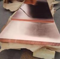 China 0.5mm Pure Red Copper Plate 0.8mm 1mm 3mm 4mm C1100 3/4 Hard Cathode for sale