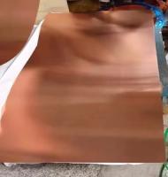 China 2mm Red Copper Sheet For Industrial Use Cold Rolled Hot Rolled for sale