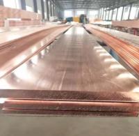 China High Precision Red Copper Sheet C1100 0.5mm 12x12'' 18 Gauge For Construction Decoration for sale