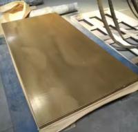 China Thin 0.3 Mm Brass Sheet 0.5mm Thick 4mm 5mm 6mm H62-H65 for sale