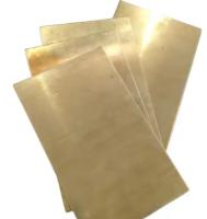 China Thin 0.3 Mm Brass Sheet 0.5mm Thick 4mm 5mm 6mm H62-H65 for sale