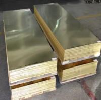 China Thin 0.3 Mm Brass Sheet 0.5mm Thick 4mm 5mm 6mm H62-H65 for sale
