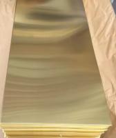 China Thin 0.3 Mm Brass Sheet 0.5mm Thick 4mm 5mm 6mm H62-H65 for sale