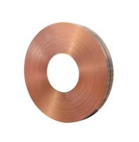 China 0.5mm CuZn30 H70 C2600 C17200 Red Copper Sheet Metal Strips T2 99% for sale