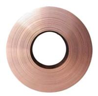 China 99.9% Purity Red Copper Strip C10200 C11000 C12000 C70600 0.1mm-2mm for sale