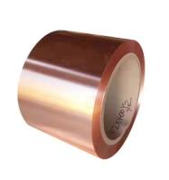 China 99.9% Purity Red Copper Strip C10200 C11000 C12000 C70600 0.1mm-2mm for sale