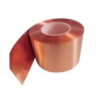 China 0.1-80mm Red Decorative Copper Foil Tape Bright Surface For Electronic Products for sale