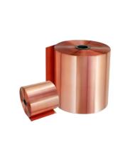 China 0.1-80mm Red Decorative Copper Foil Tape Bright Surface For Electronic Products for sale
