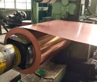China Pure Red Flat Copper Strip With 0.1mm Thickness For Electronic Industrial Decorative for sale