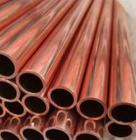 China 15mm Red Air Conditioner Copper Pipes 99.8% Pure Copper For Cooling Systems for sale