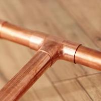 China 99.99% 20mm X 1mm Pure Copper Tube C1100 0.6mm-55mm For Drainage System for sale