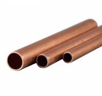 China Medical Red Copper Pipe 8mm 10mm 15mm 22mm 28mm 30mm 35mm 50mm Gas Engineering for sale