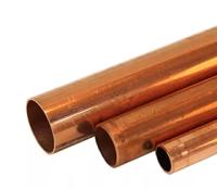 China Electropolished 0.2-50mm Copper Tube Scrap 1/2 Copper Tubing for sale