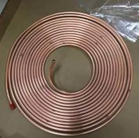 China 1/2'' ASTM B280 Copper Pipe Roll 12.7 X 0.7mm For R410A Air Conditioning Refrigeration Systems for sale