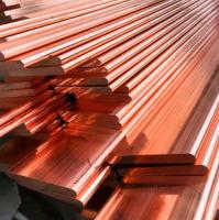 China C1100 T2 Round Copper Bus Tube Flat Rod Steel Busbar 3mm 6mm 8mm for sale