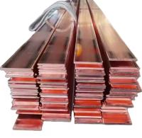 China C1100 T2 Round Copper Bus Tube Flat Rod Steel Busbar 3mm 6mm 8mm for sale