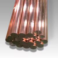 China Bronze Round Copper Steel Bar 99.99% Decoration Construction Industry for sale