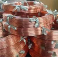 China High Content Pure Red Copper Wire Polished With Spool Customization for sale