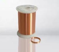 China 0.012-4.5mm Round Flat Enameled Copper Wire For Coils Windings for sale